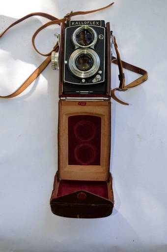 Vintage Kalloflex Double Lens Camera