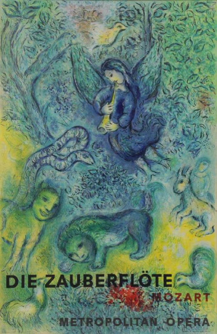 CHAGALL, Marc. Magic Flute Lithograph