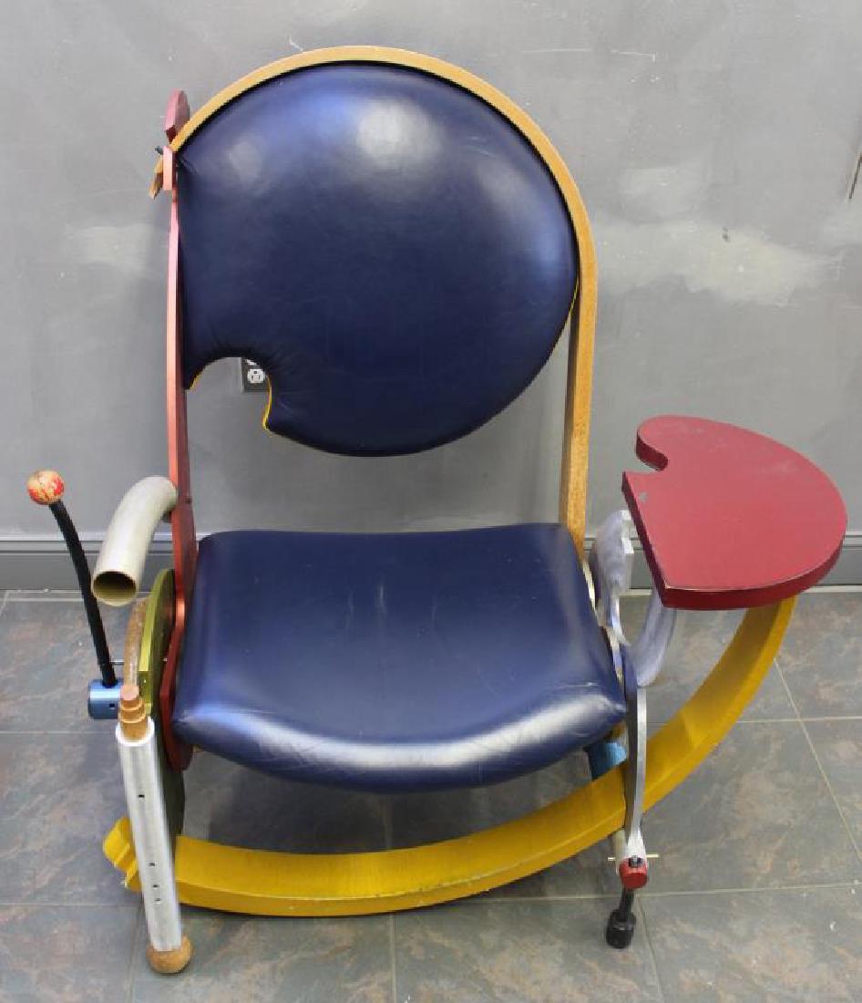 Impressive Jay Stanger Signed and Dated Chair.