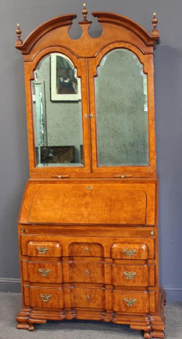 Impressive Custom Quality Secretary Bookcase.