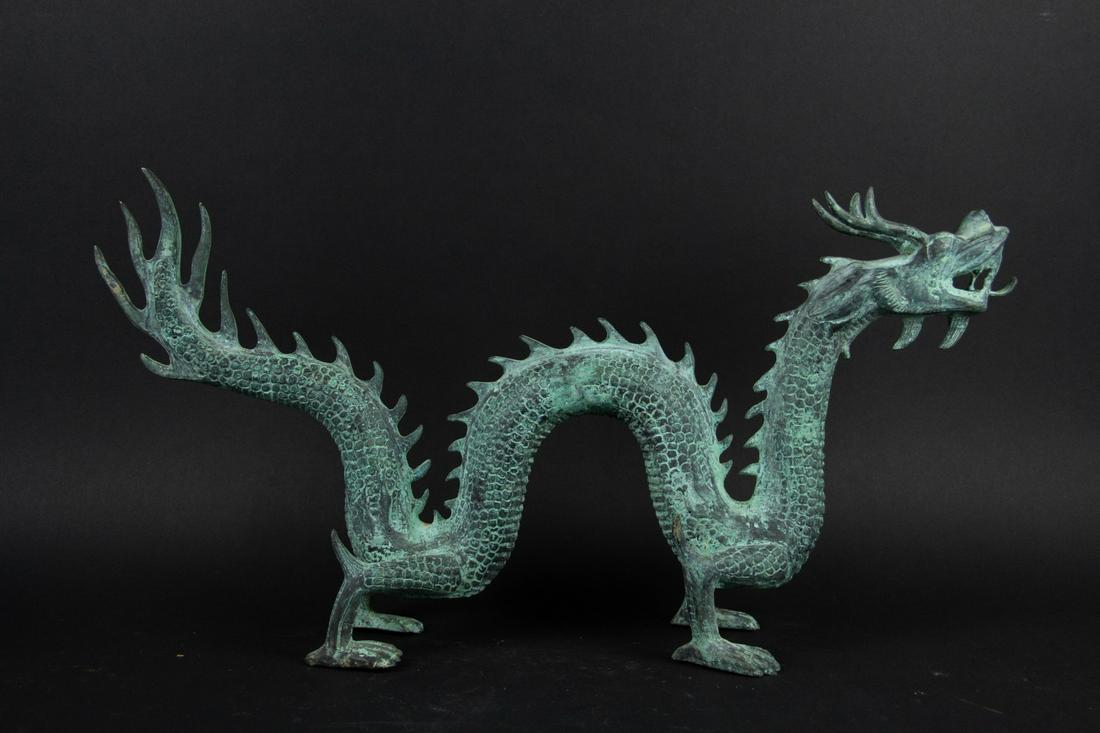 Bronze Figure Of A Dragon