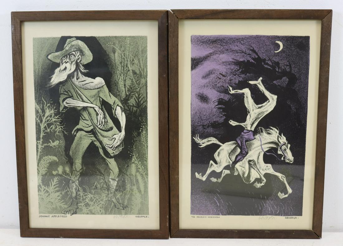 Gropper x 2 Pencil Signed Prints. - Mar 02, 2020 | Clarke Auction ...