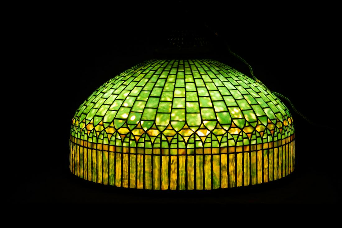Tiffany Studios Signed Large Geometric Pattern - Mar 22, 2020 | Clarke ...