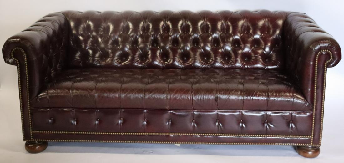 Scully And Scully Leather chesterfield Sofa. - May 31, 2020 | Clarke ...