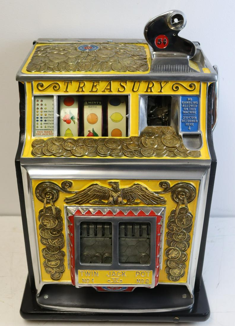 5 ¢ Watling Treasury Slot Machine - Apr 11, 2021 | Clarke Auction ...