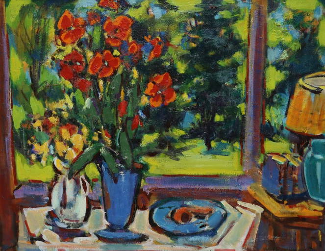 Aaron Berkman (NY 1900 - 1991) "Still Life" (#0141) on Feb 14, 2022 ...