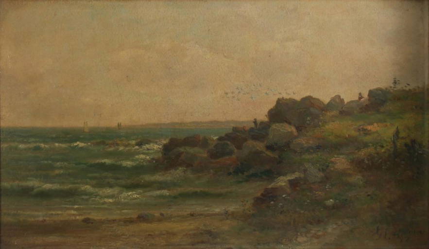 GEORGE FRANK HIGGINS (AMERICAN, 19TH CENTURY). (#0018) on Apr 03, 2022 ...