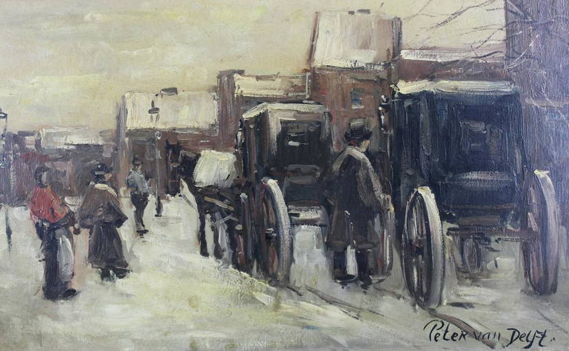 Peter Van Delft (Dutch, 20th Century). (#0052) on Aug 30, 2022 | Clarke ...