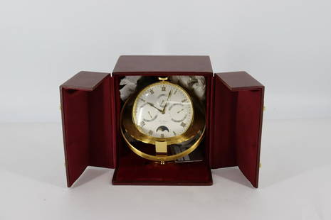 Jean Roulet Le Locle World Time Moon Face Clock