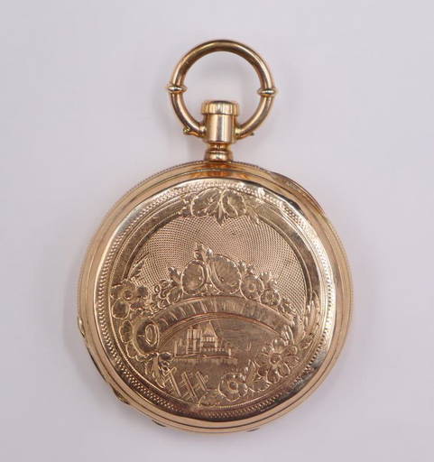 Jewelry. Swiss Fs Mathile Le Locle 14k Gold Pocket