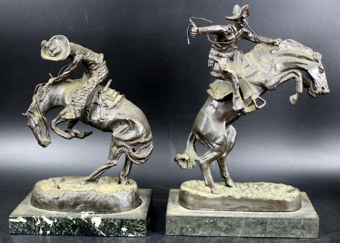 Two Remington Reproduction Bronzes