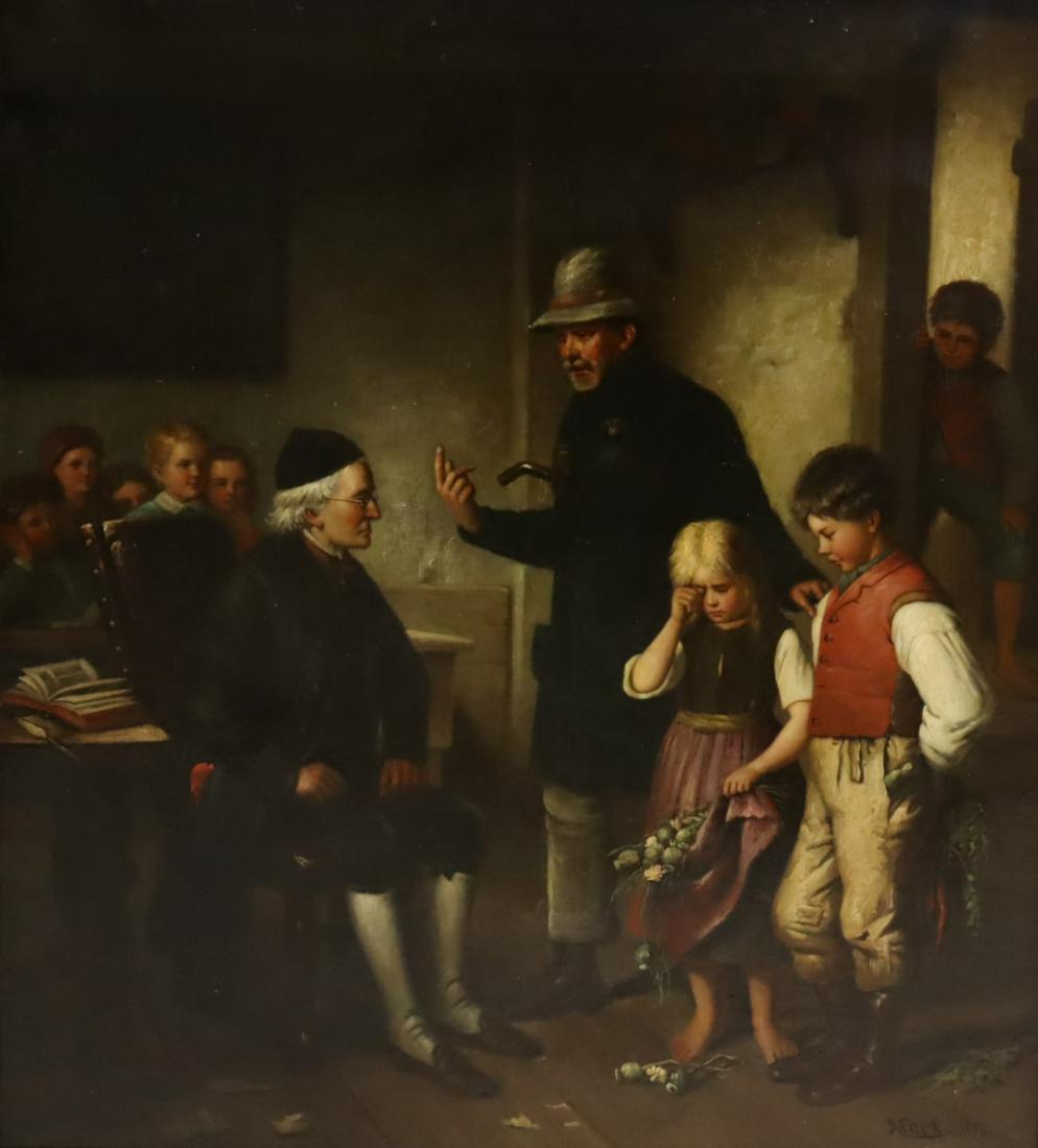 Joseph Clark (british, 1834-1926). Auction