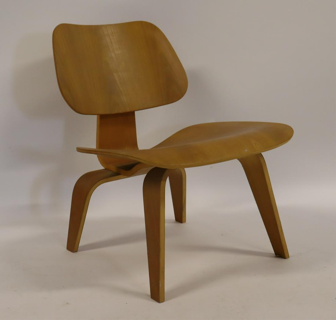 Charles Eames Labeled Potato Chip Chair.