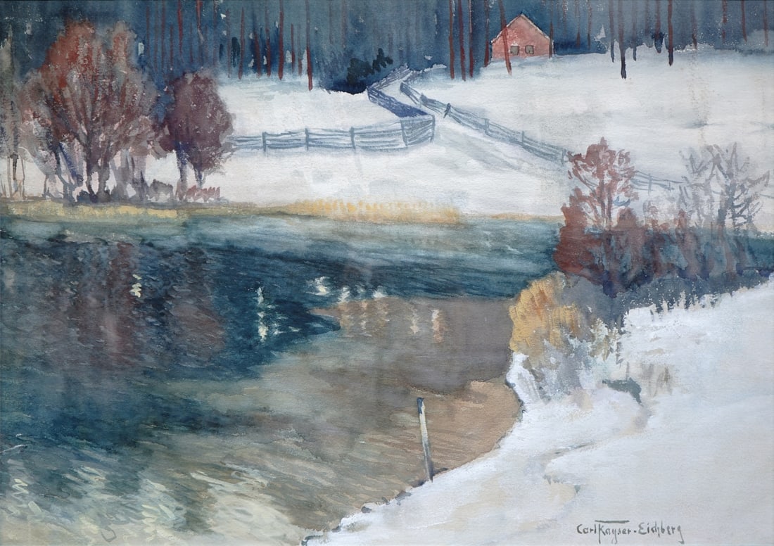 Carl Kayser-eichberg (swiss, 1873-1964). Auction