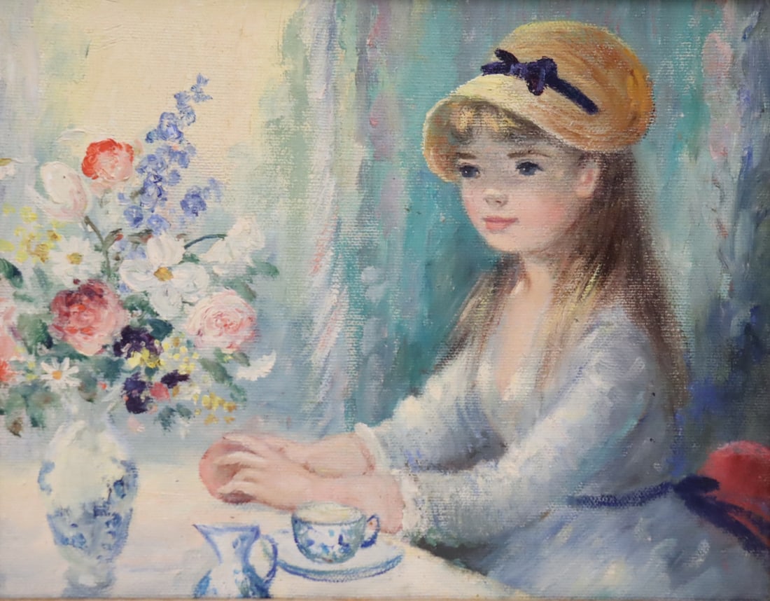 Marion Rice. Oil On Canvas. Auction