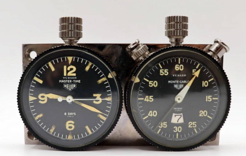 Vintage Heuer Leonidas S.a. Türler Rallye Master