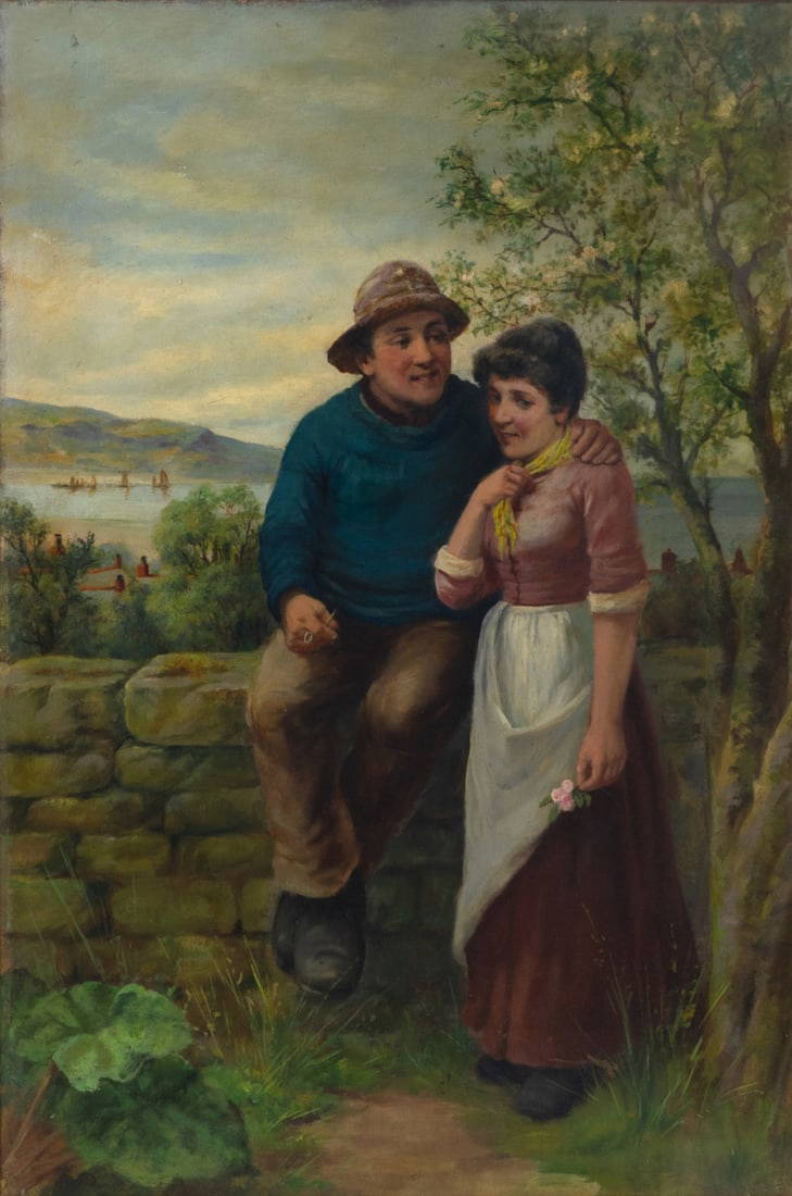 David Haddon (british, Fl.1884-1914). Auction