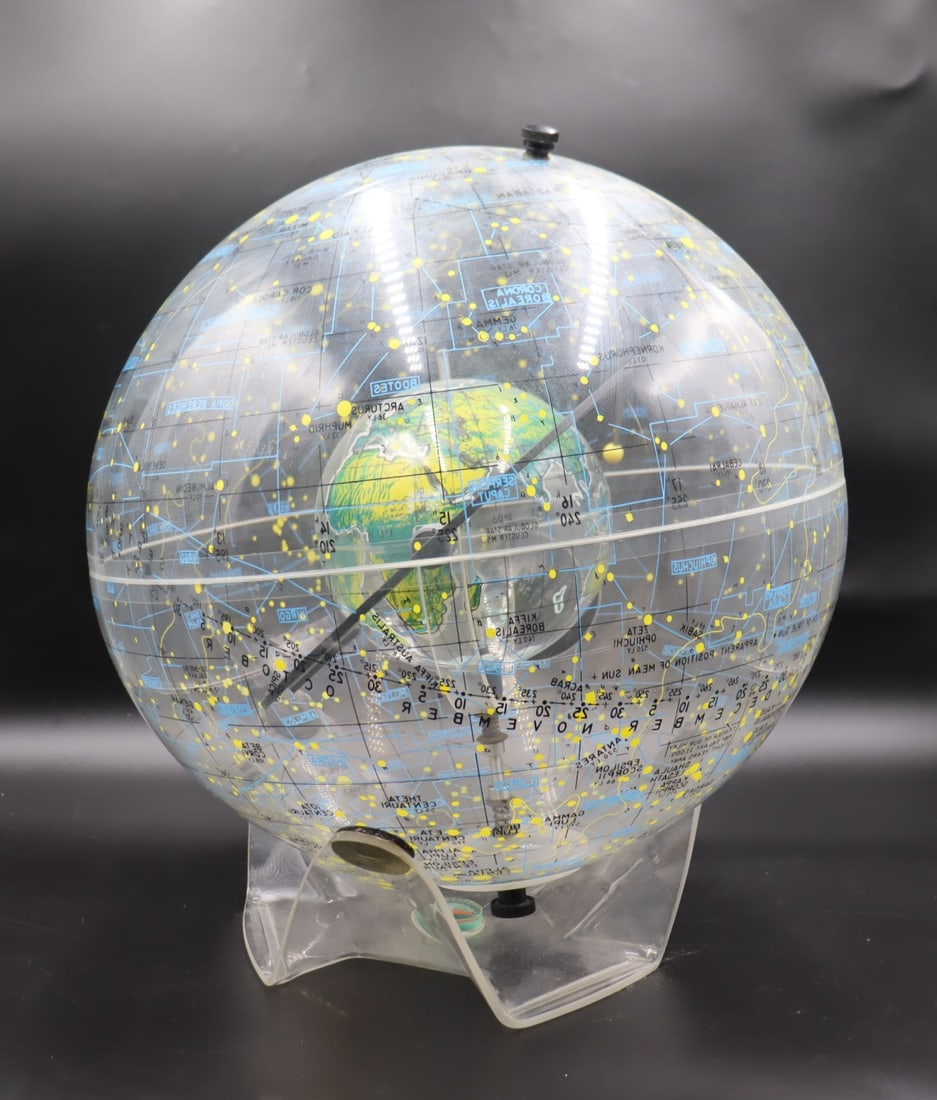 Midcentury Farquhar Transparent Celestial Globe Auction