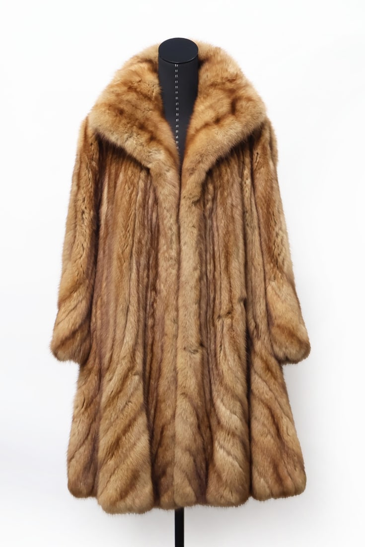 Couture. Neiman Marcus Fur Coat. Auction