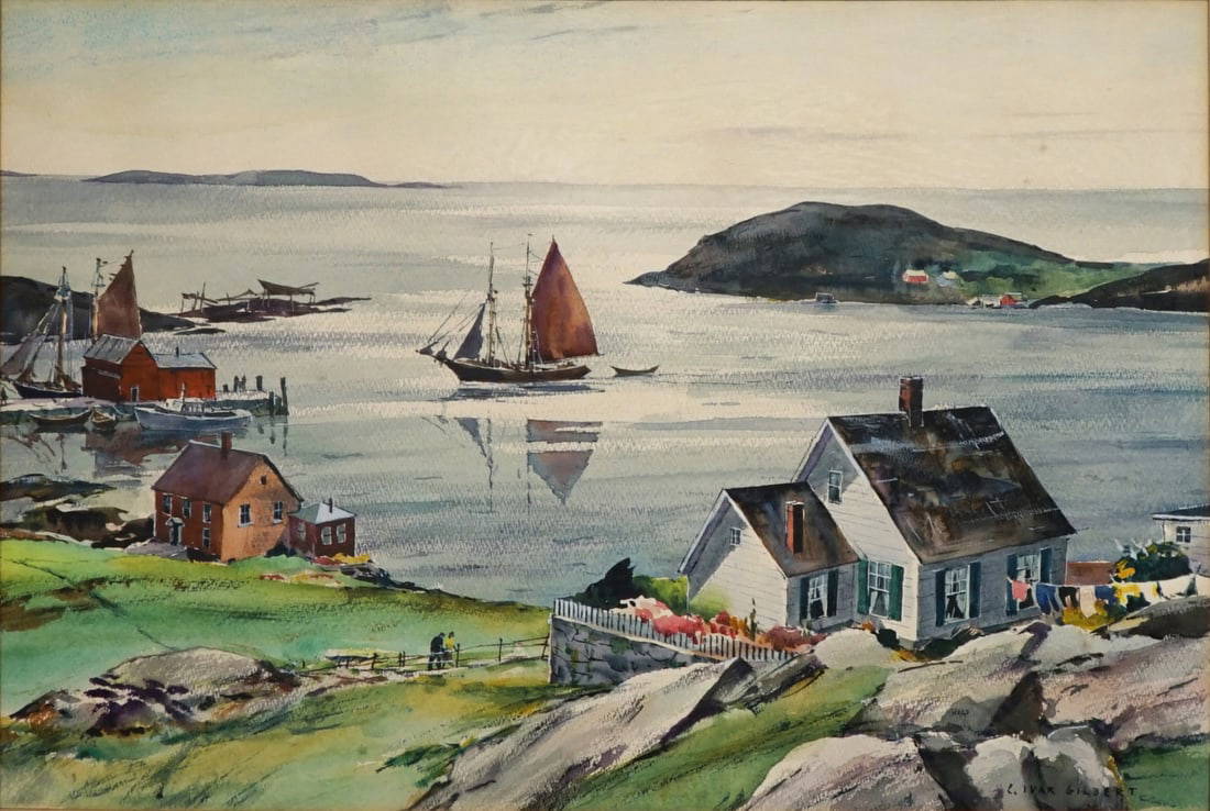 Carl Ivar Gilbert (american, 1882-1959). Auction