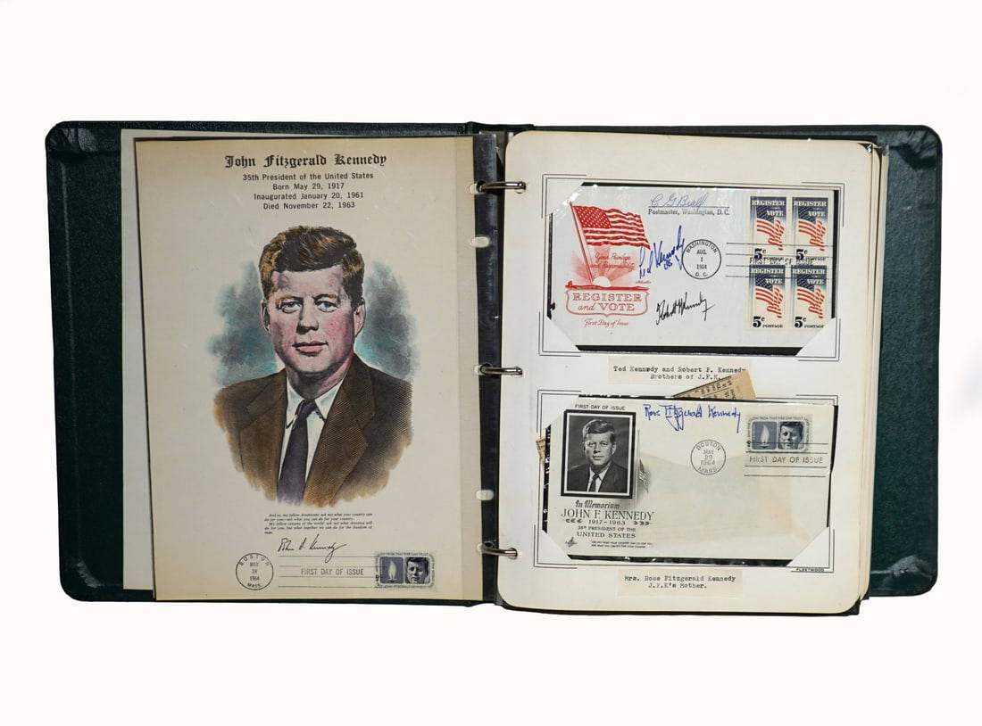 Impressive Archive Of Jfk John F. Kennedy Material Auction