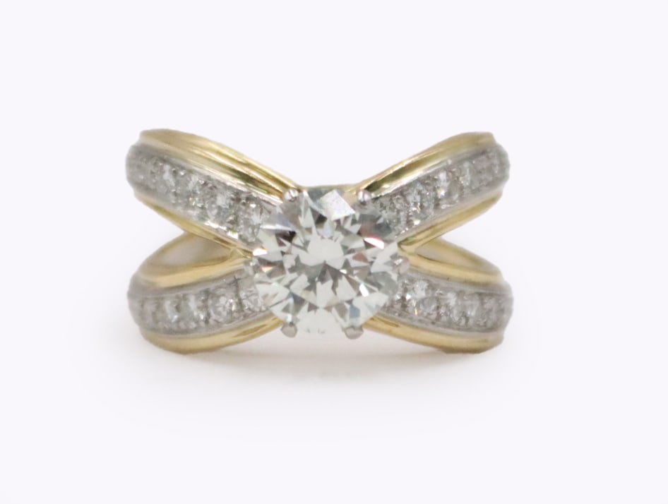Jewelry. Donald Claflin For Tiffany & Co 18kt Gold Auction