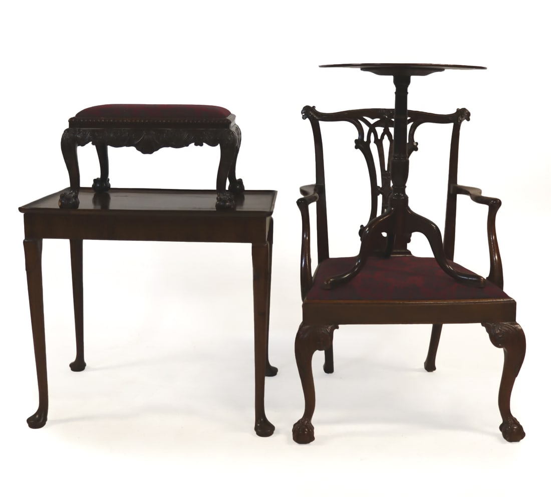 Collection Of Antique Furniture. Auction