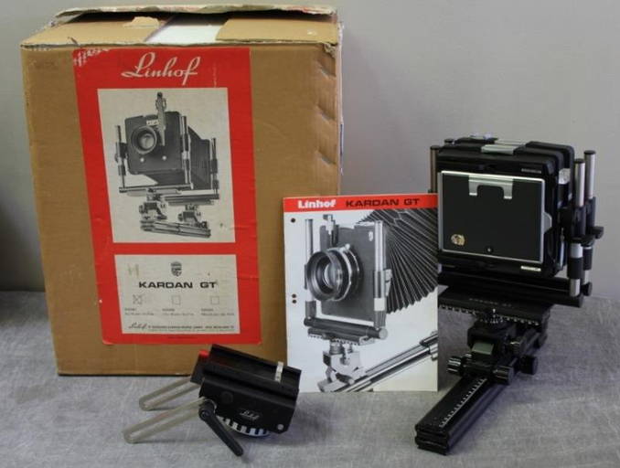 Linhof Kardan Gt 4x5 View Camera And Accessories.
