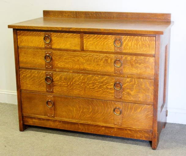 Warren Hile Arts & Crafts Style Dresser. - Oct 09, 2016 | Clarke ...