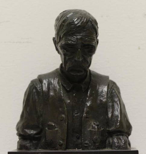 Jackson, Harry Andrew. Bronze Bust Of A Cowboy.