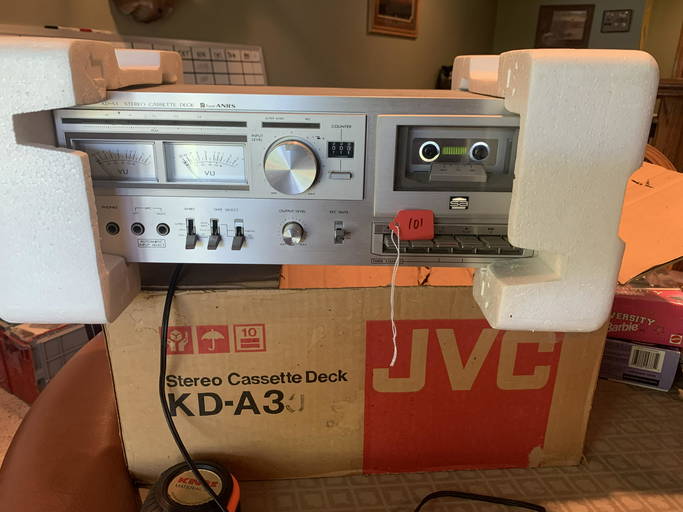Working Jvc Kd A3 Stereo Cassette Deck