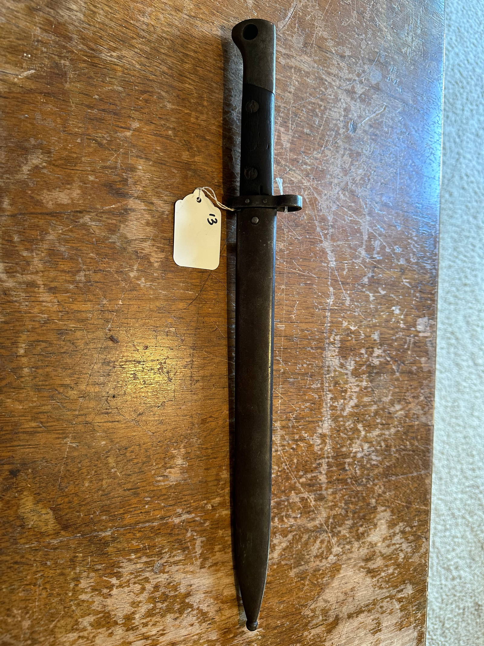 Czech Mauser Csz M Bayonet With Scabbard Auction