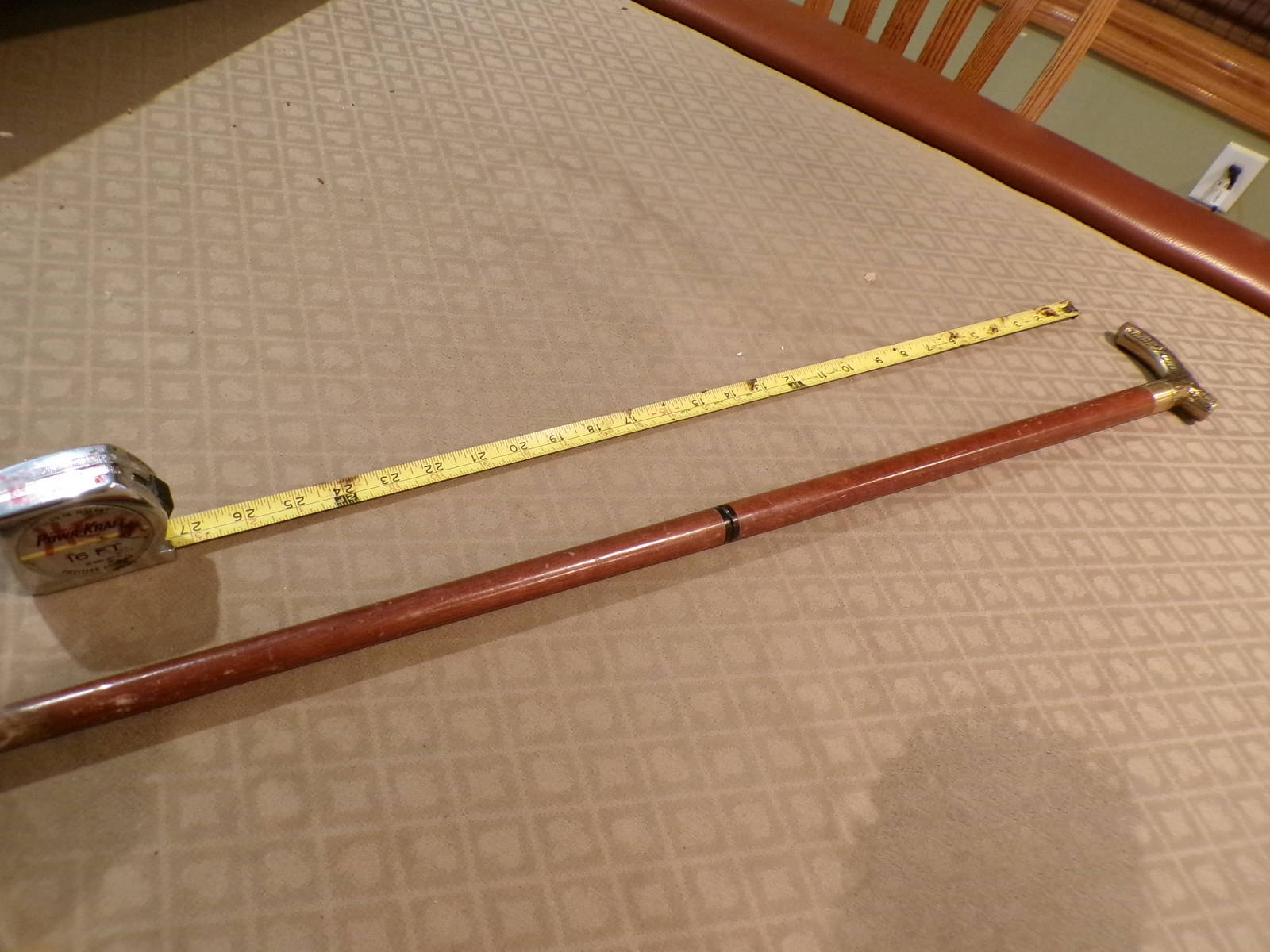 Gold Toned Cane Auction