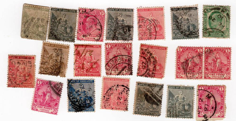 24 Cape Of Good Hope Stamps