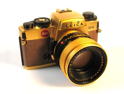 Leica R4 Gold Nr. 1651386/l 085