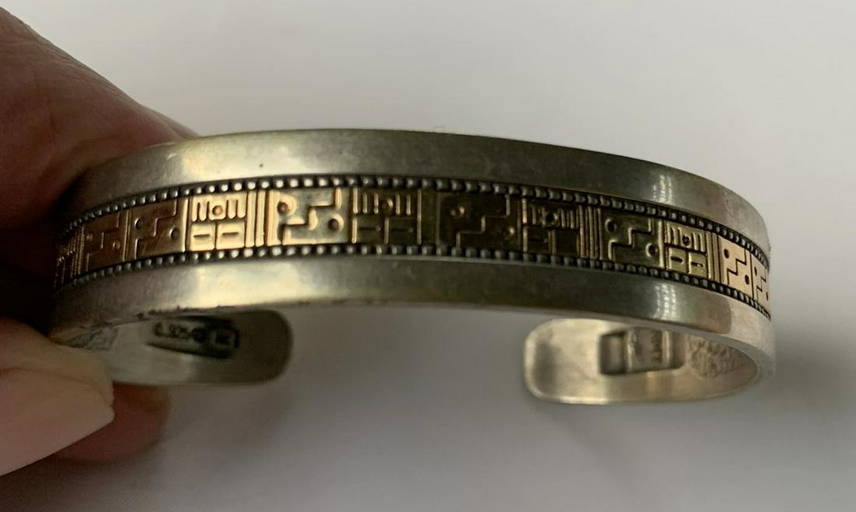 Roderick Tenorio Rmt Hallmark Sterling Silver And 14k