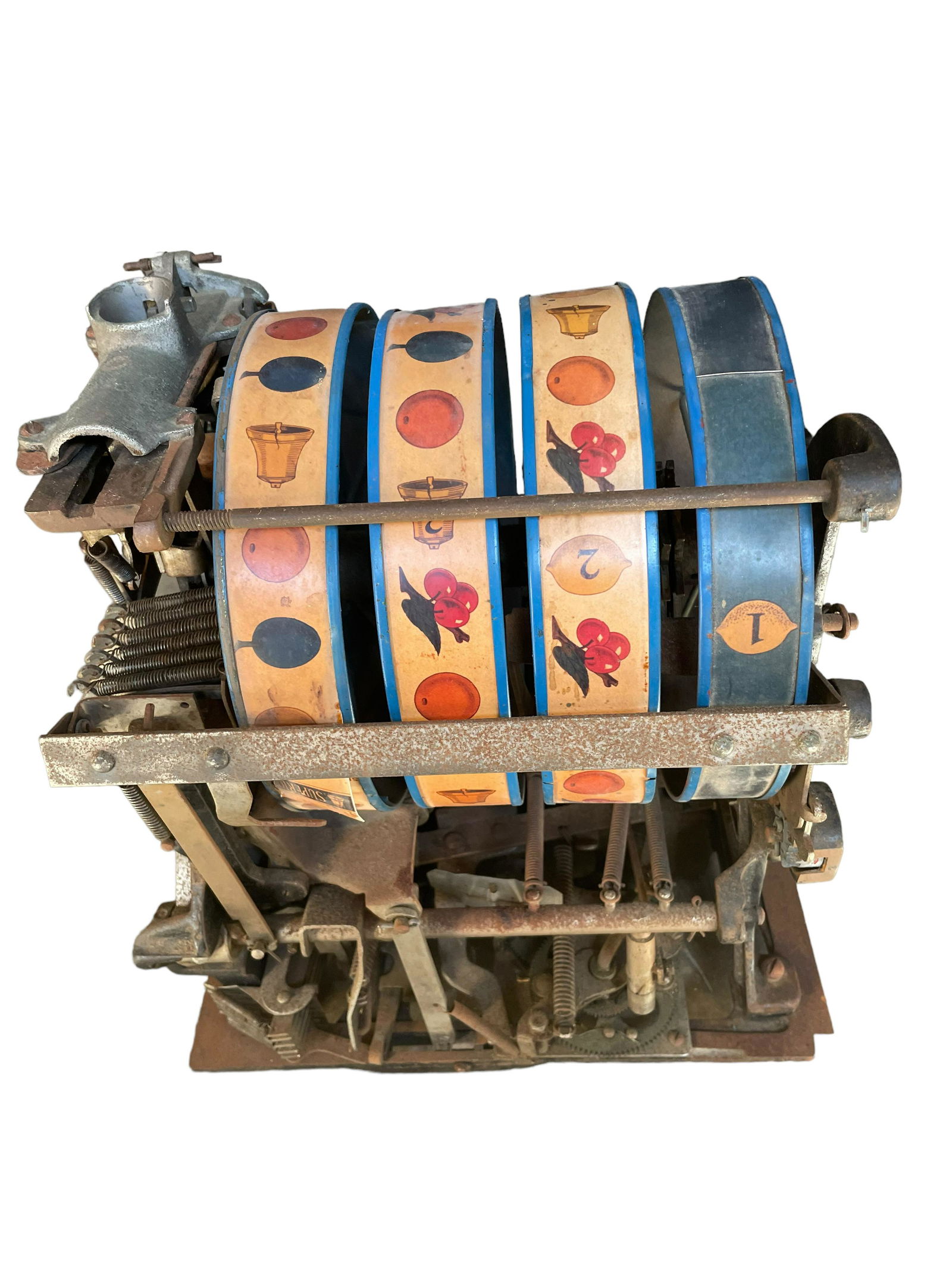 1 Cent 1930's Or Earlier Manual Slot Machine