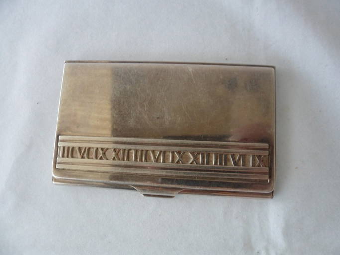 Tiffany & Co. Sterling Silver Cards Case