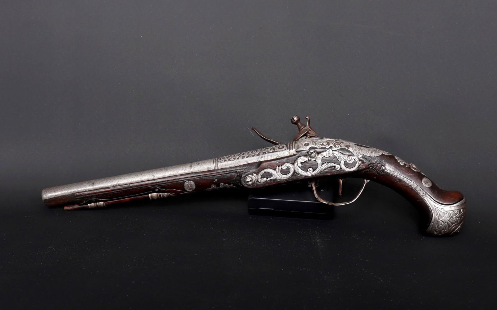 Well Engraved Flintlock Pistol