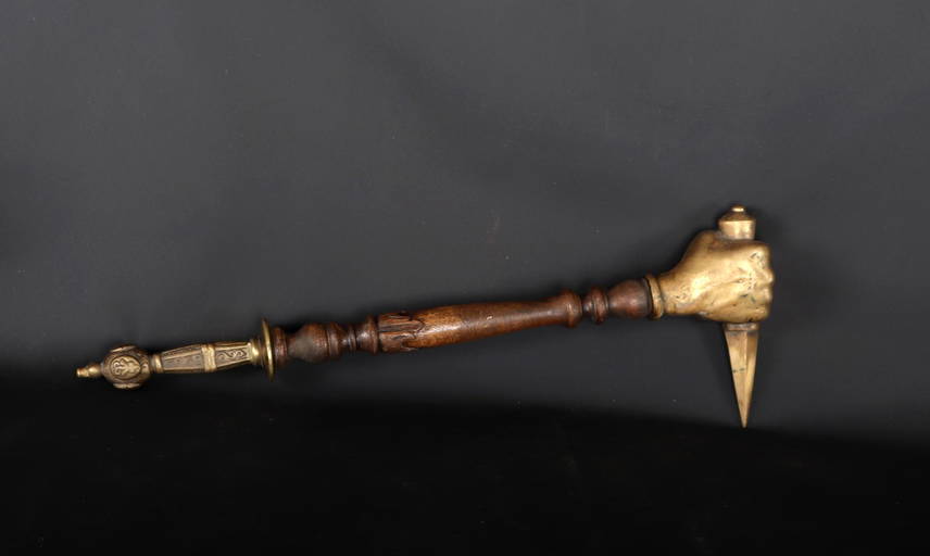 Rare Example Of "the Fisted War Hammer"