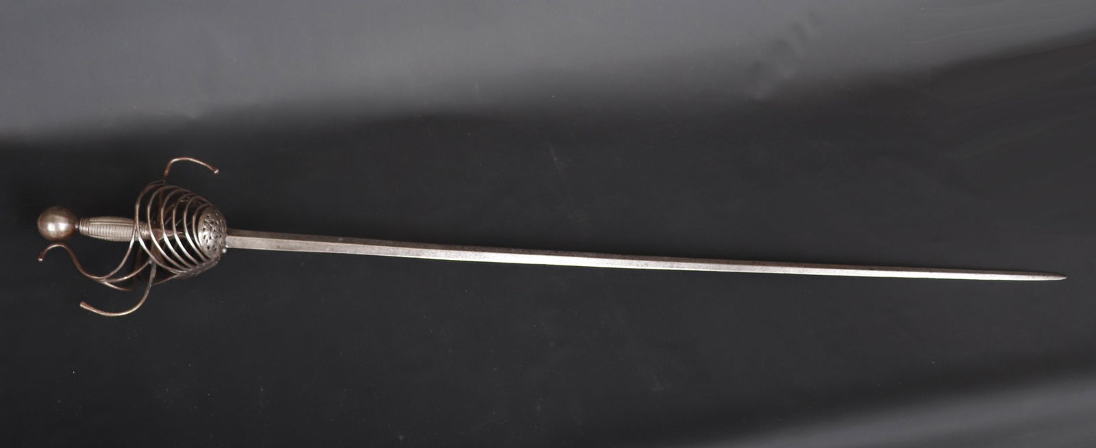 17th C. Six Ring Hilt Rapier