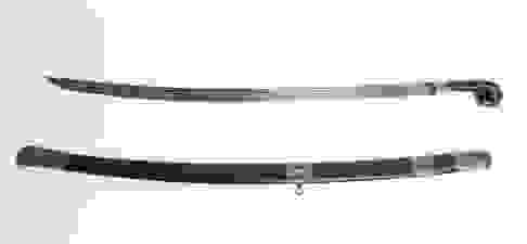 Caucasian Shaska Sword, Solingen Half-moon Face And Botonee Cross 18th ...