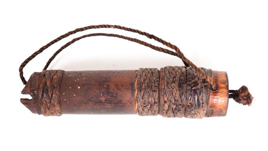 Palawan Tribe Bamboo Poison Blow Dart Quiver