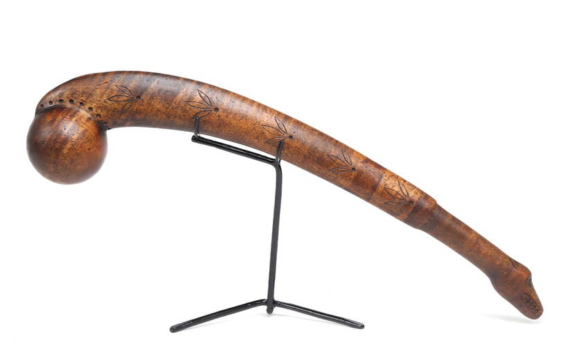 Rare Native American Ball Head War Club, Shawnee Tribe Circa 1760 1800s