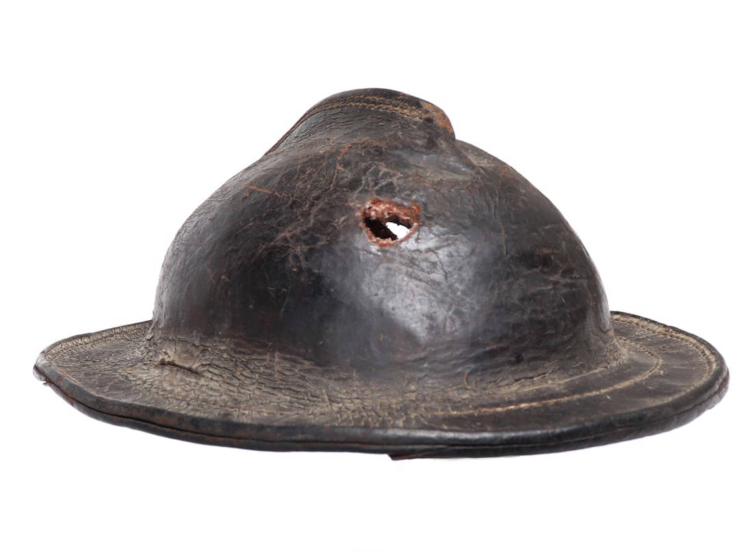 Buy Boiled Leather "cuir Bouilli" Hat, 19th C. | Scollard Auctions In Ca