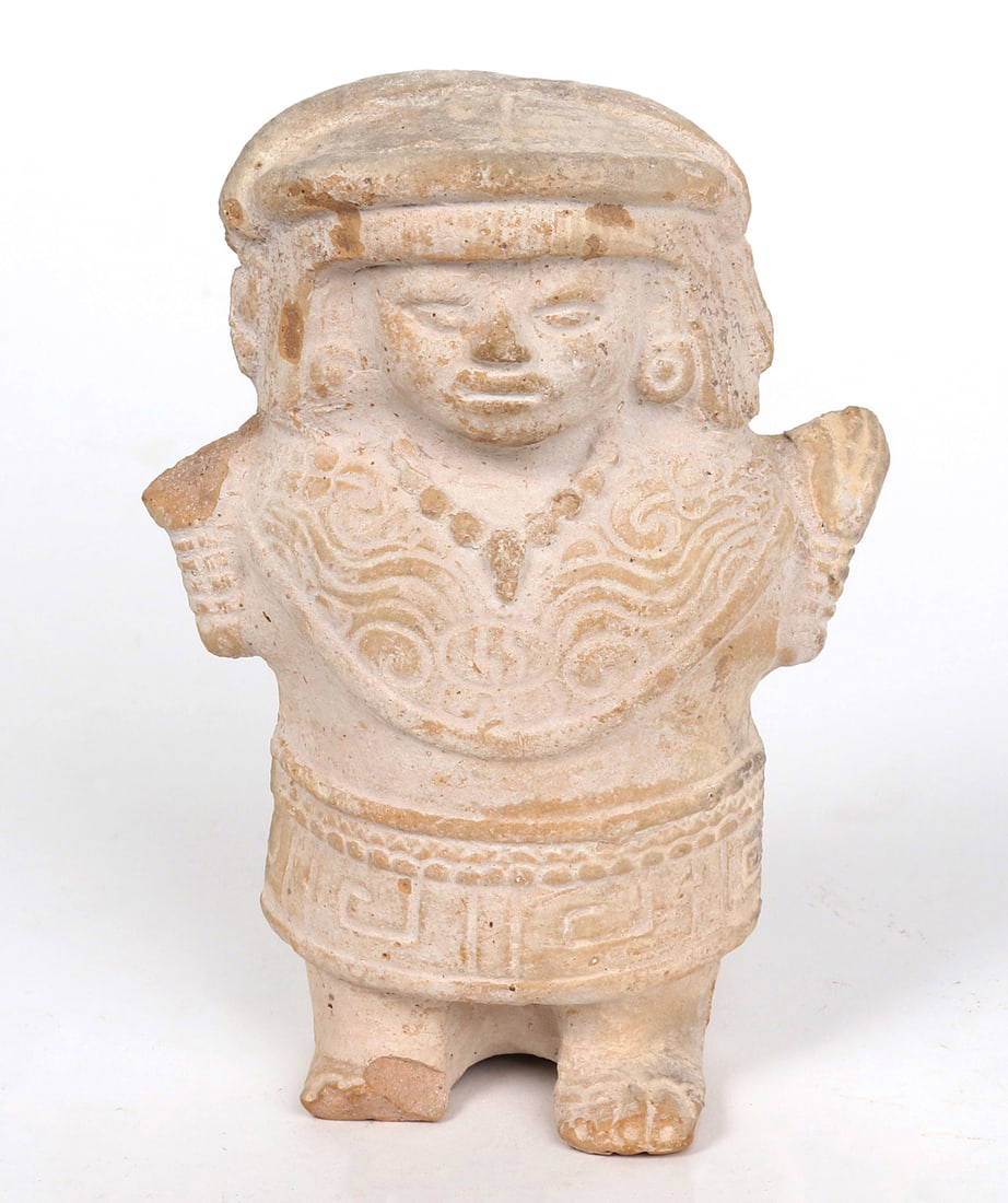 Remojadas 'rattle' Ceremonial Figure, Veracruz 100 Bce-800 Ce Auction