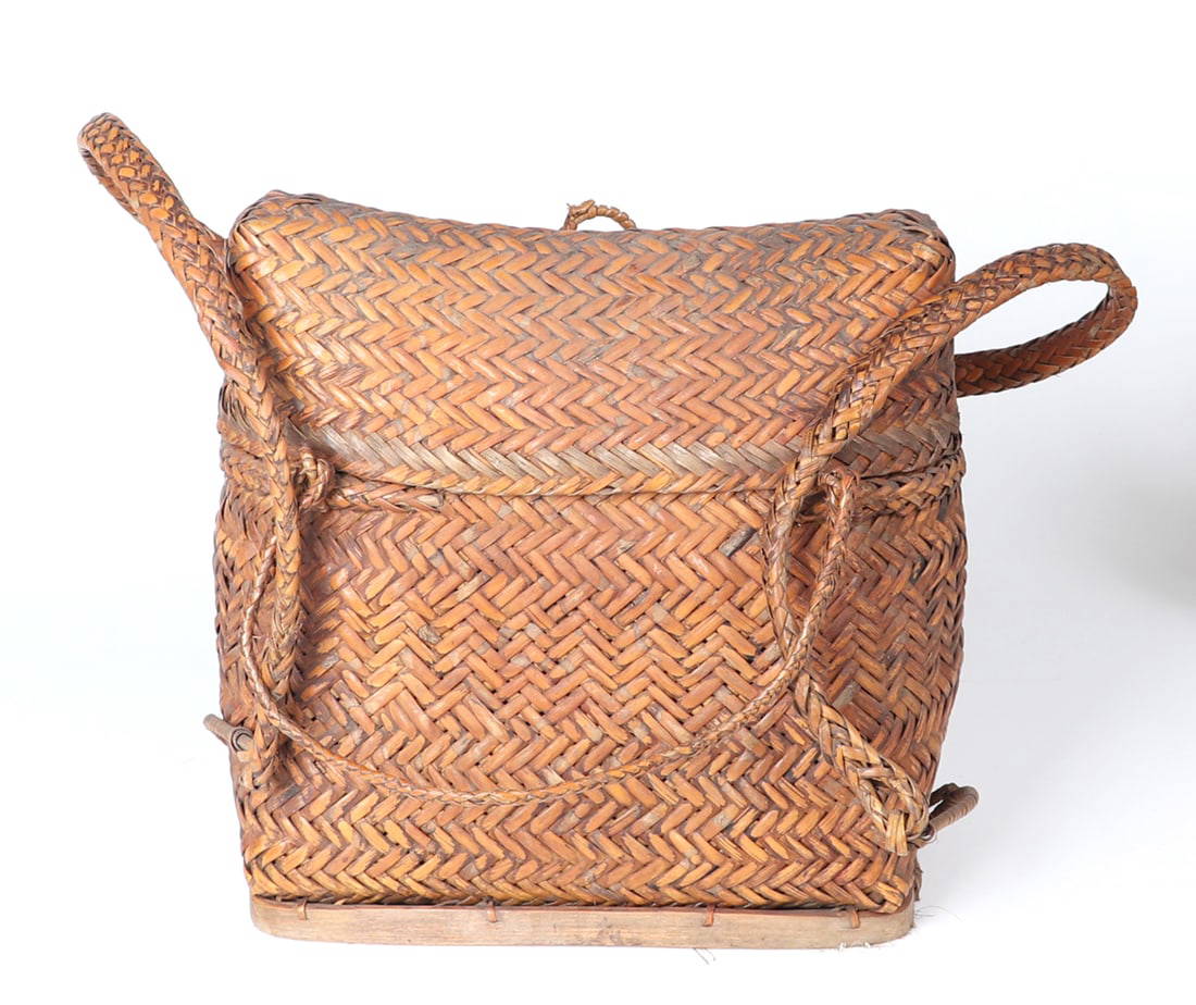 Buy Antique Philippines Woven Ifugao Basket Backpack | Scollard ...