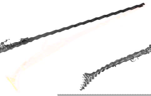 Moroccan Berber Carbine Flintlock, Circa 1800s