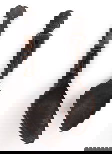 Seated Philippines Wood Carved Bulul, Rice Deity Auction