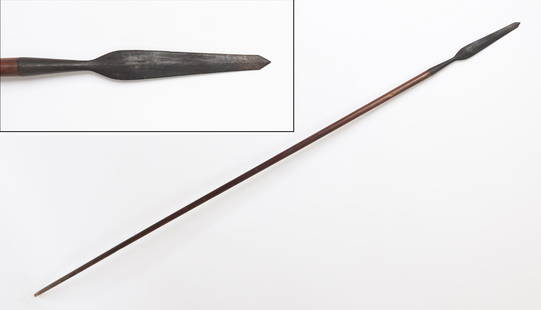 Philippines Spear, Sulu 20th C. Auction